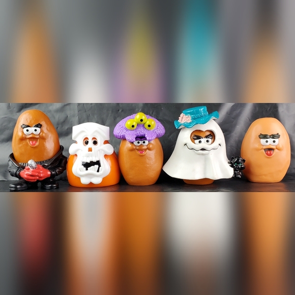 McDonald's | Toys | Mcdonalds Vtg 4 Happy Meal Mcnuggets Nugget Buddies ...